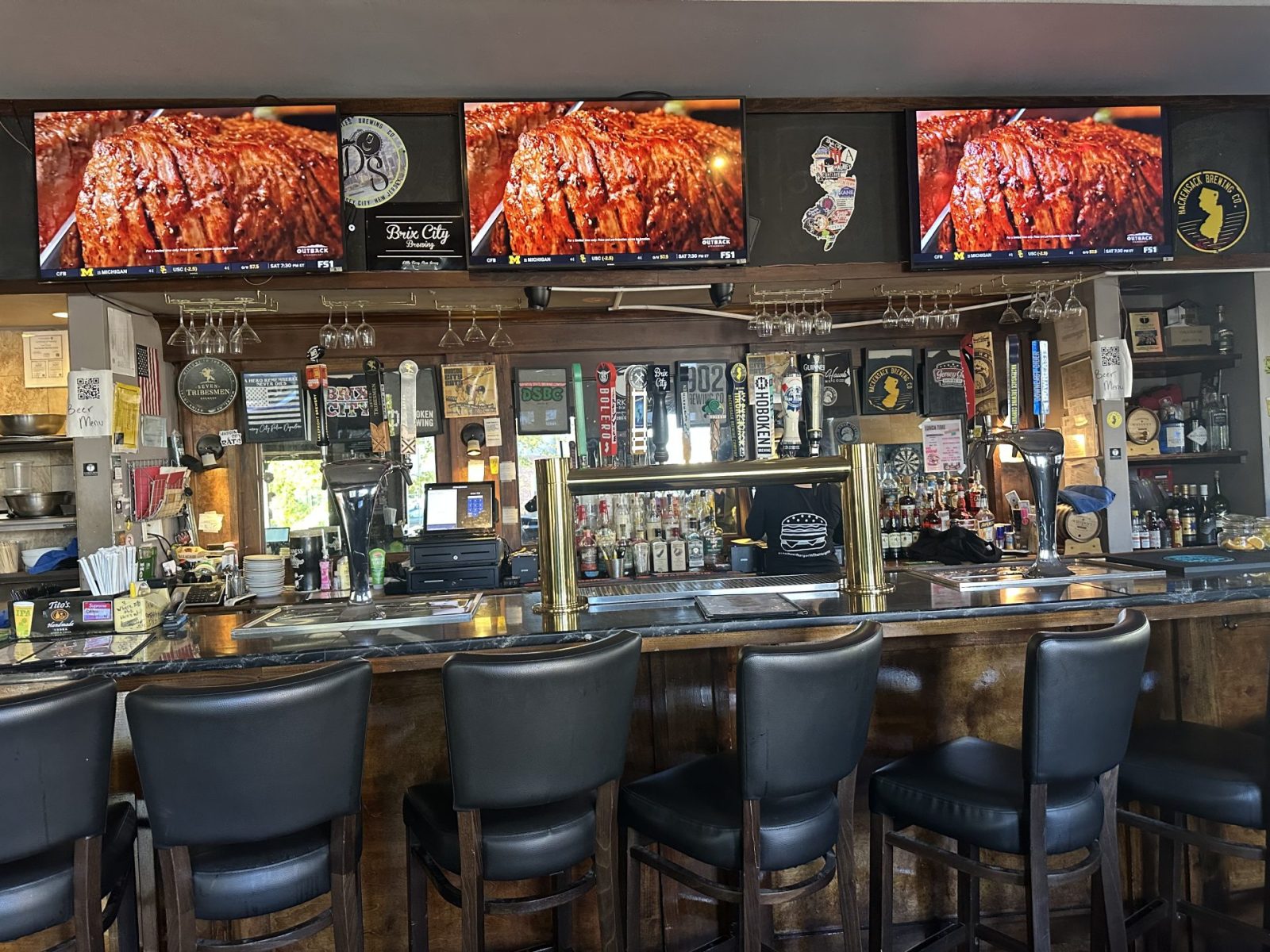 Food and Drink Menu | Jersey City Bar & Grill | Corkscrew